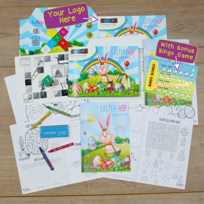 Logo Branded Easter Premium Activity Packs (100) - Kids Packs New ...